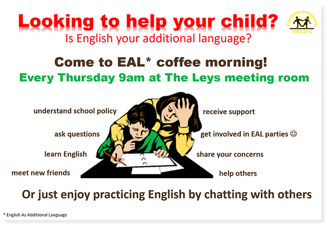 Parents - EAL Parent Forum